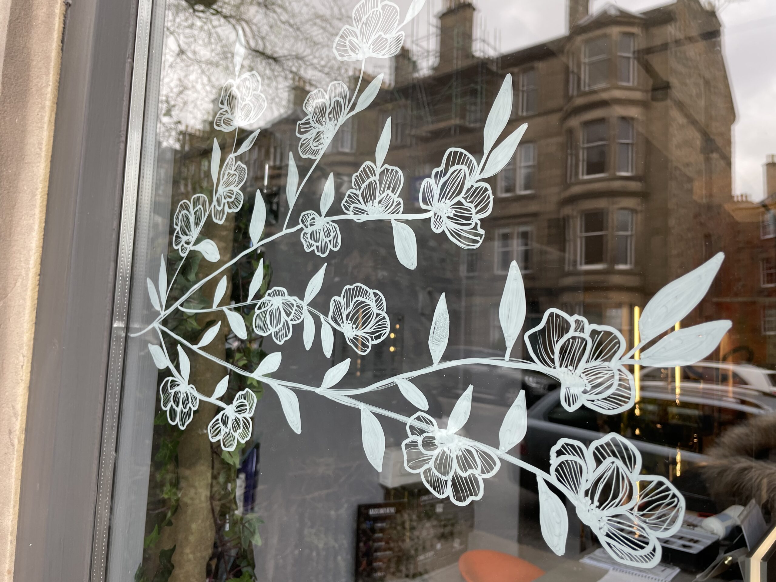 Commercial commissions - windows & sign writing - Loop Lark